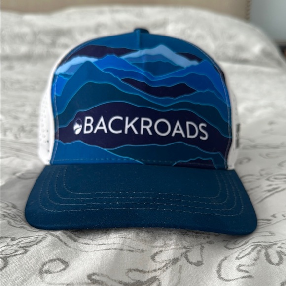 boca gear | Accessories | Mens Blue And White Backroads Boco Gear Cap ...